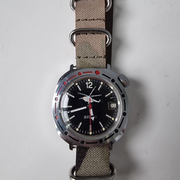 RARE Military Soviet VDV Wostok Vostok commander's watch USSR ...