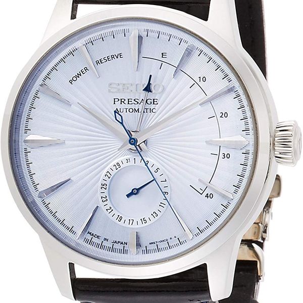 Seiko SEIKO watch SARY081 SSA343J1 PRESAGE Presage self-winding back skeleton light blue men's ...