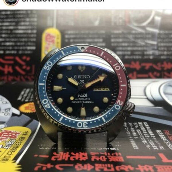 Seiko Prospex Turtle Padi SRPA21J1 With Patina Mod And Sapphire Dome ...