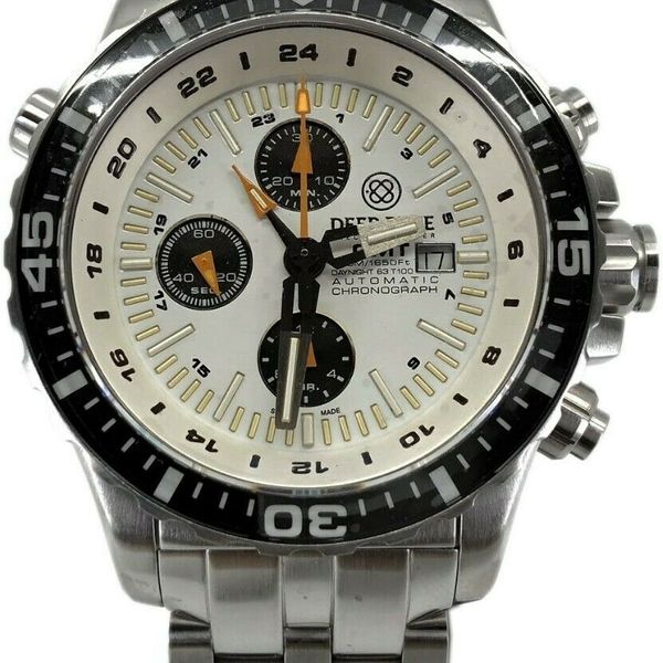 Deep Blue Daynight T-100 GMT Automatic Chronograph | WatchCharts