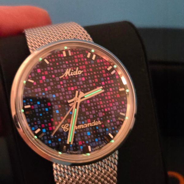 [WTS] Mido Commander 1959 Pixel - worn twice | WatchCharts