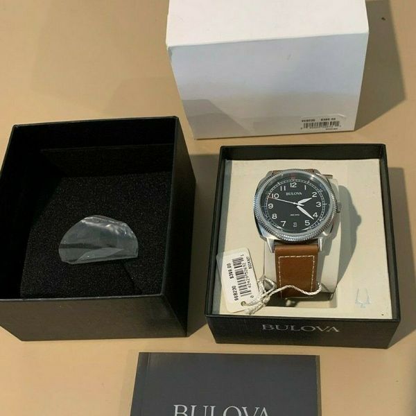 Bulova 96b230 Military UHF 262kHz Analog-Rare Screw Down Crown w/Box ...