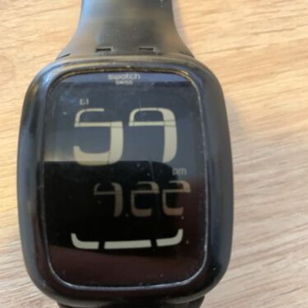 Swatch Touch Watch - Carbon Fever SURB110 Black with Original Box and ...