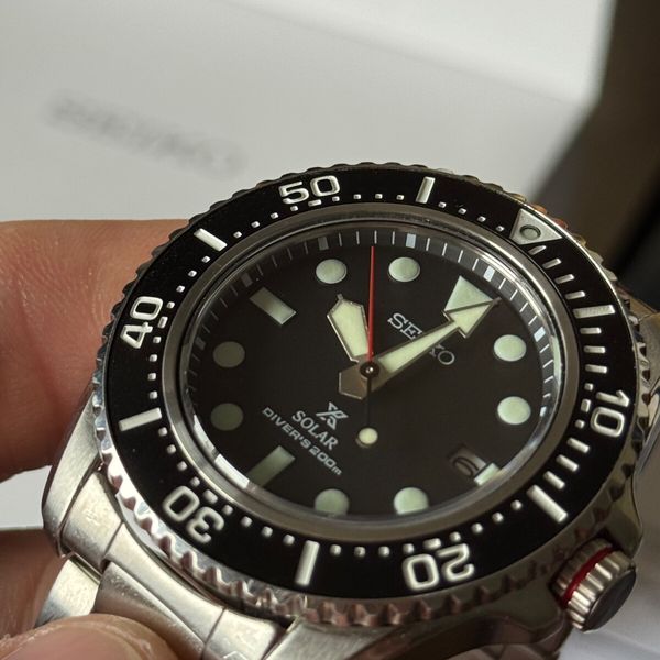 Seiko Prospex Men's Black Watch - SNE589 | WatchCharts Marketplace