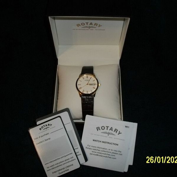 Mans Rotary Dress Watch | WatchCharts Marketplace