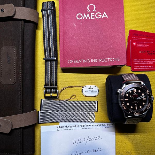 [WTS] OMEGA SEAMASTER NTTD FULL SET, Omega NATO strap plus EXTRA ...
