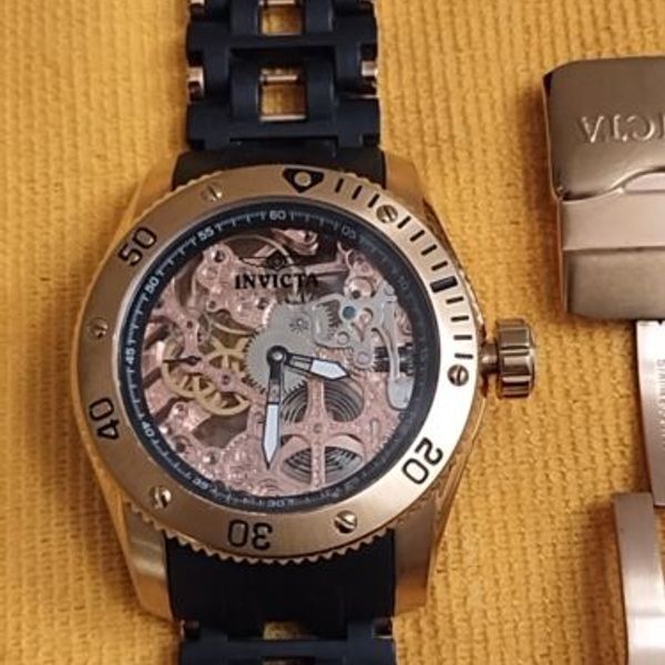 Invicta Sea Spider, Model No. 1259. Stainless Steel Mechanical Movemt ...