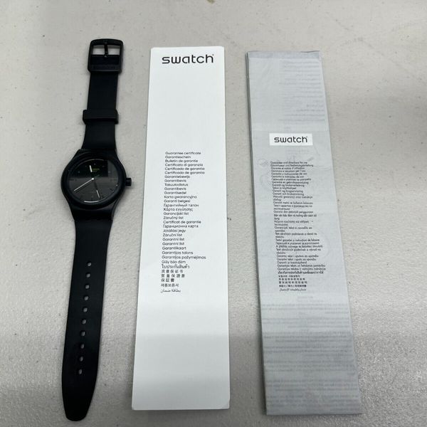 Swatch System51 Automatic SO30B400 Automatic Watch Black Dial - USED ...