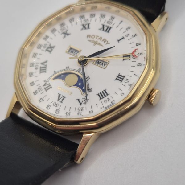 Rotary Quartz moonphase watch | WatchCharts Marketplace