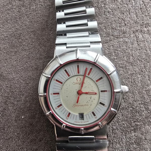 VINTAGE OMEGA SEAMASTER DYNAMIC 1430 QUARTZ WATCH NEW BATTERY FITTED ...