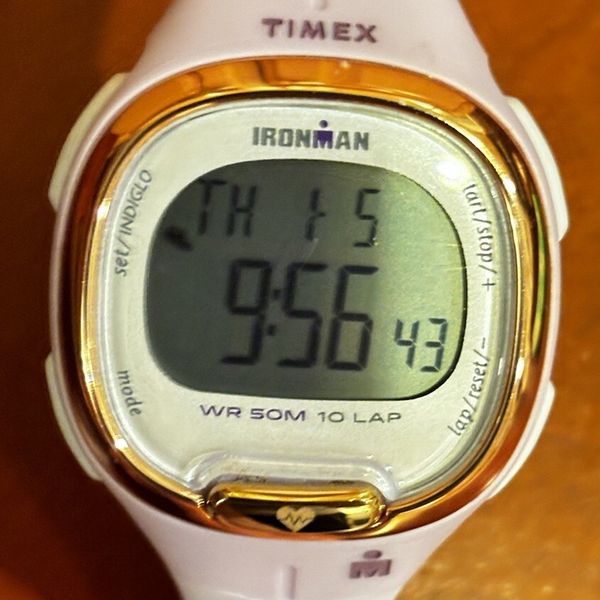Timex Ironman TW5M48300 Activity Sleep Tracker WR 50M Indiglo Backlight ...