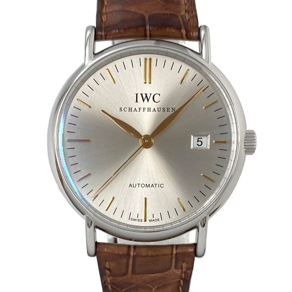 [Used] IWC Portofino IW356303 Self-winding Stainless Steel Crocodile ...