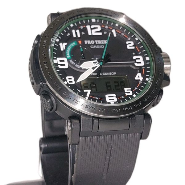 CASIO PRG601 WATCH PROTREK MEN'S WRIST WATCH SOLAR TRIPLE SENSOR ...