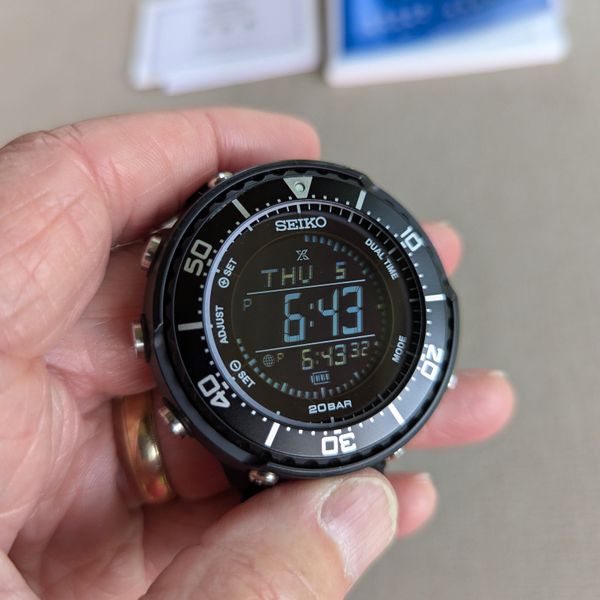 FS: Seiko SBEP001 Fieldmaster Digital Solar | WatchCharts Marketplace