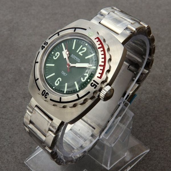 Vostok Amphibia '1967' Custom Russian Dive Watch, New, Boxed, UK seller ...