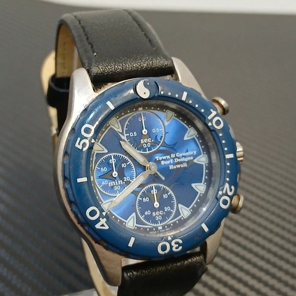 Orient Town & Country Surf Designs Vintage Watch | WatchCharts Marketplace