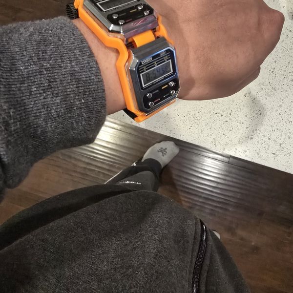 Casio A 100 Alien Watch Custom Mod | WatchCharts Marketplace