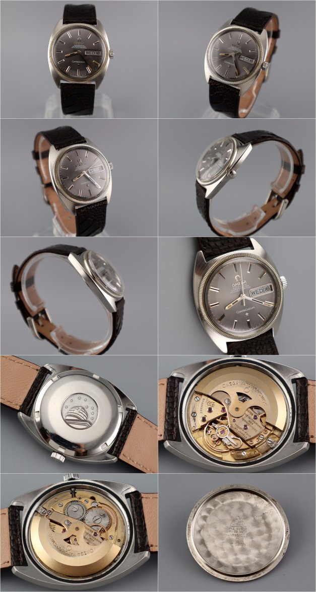 SOLD Vintage 1970 OMEGA C-Case Constellation Day-Date Ref. 168.029 ...