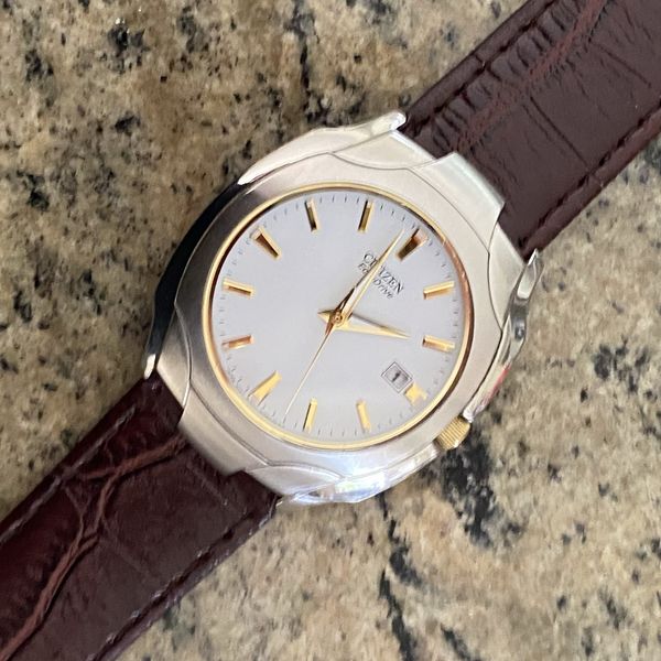 Citizen Men's Eco-Drive Watch - Model E111-S022240 - 38MM - Runs Well ...