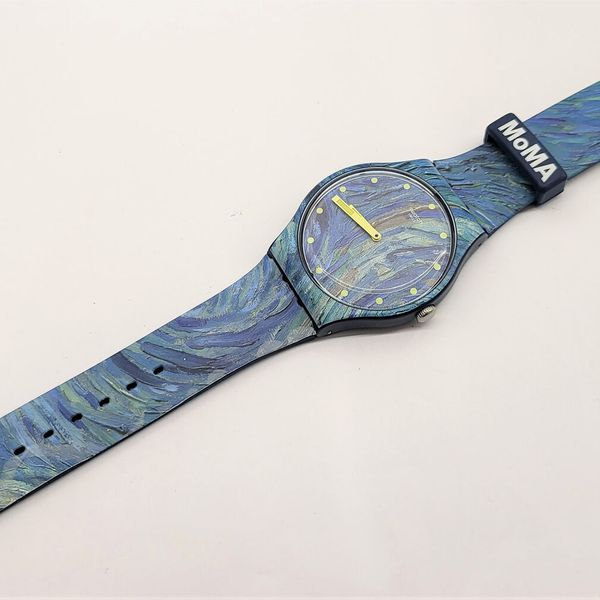 Swatch 2021 - SUOZ335 - The Starry Night By Vincent Van Gogh x Moma ...