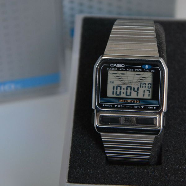 Vintage Casio Melody Watch M-301 module 472 | WatchCharts Marketplace