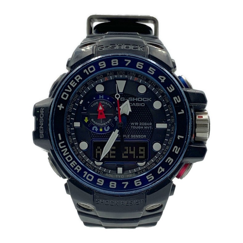 [Used] [Men's] CASIO G-SHOCK Maestro del Golfo GWN-1000B-1BJF Casio G ...