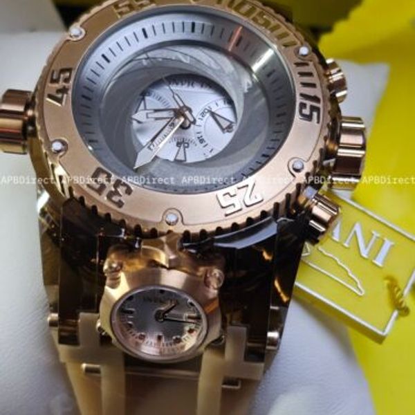 Invicta - Bolt ZEUS Magnum - SHUTTER - Chronograph Translucent Case ...