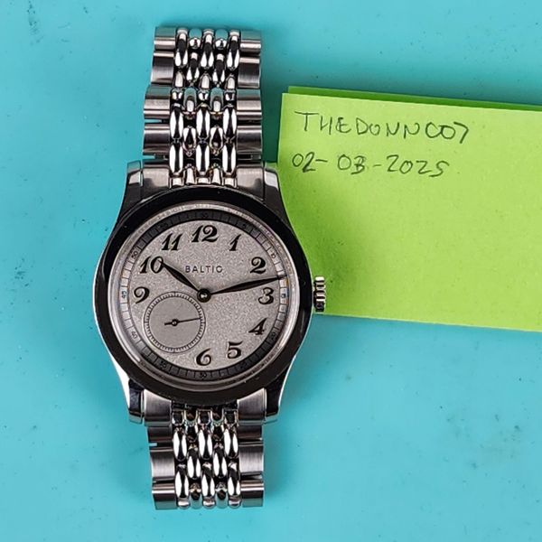 [WTS] Baltic MR-01 MR Classic silver dial with beads of rice bracelet ...