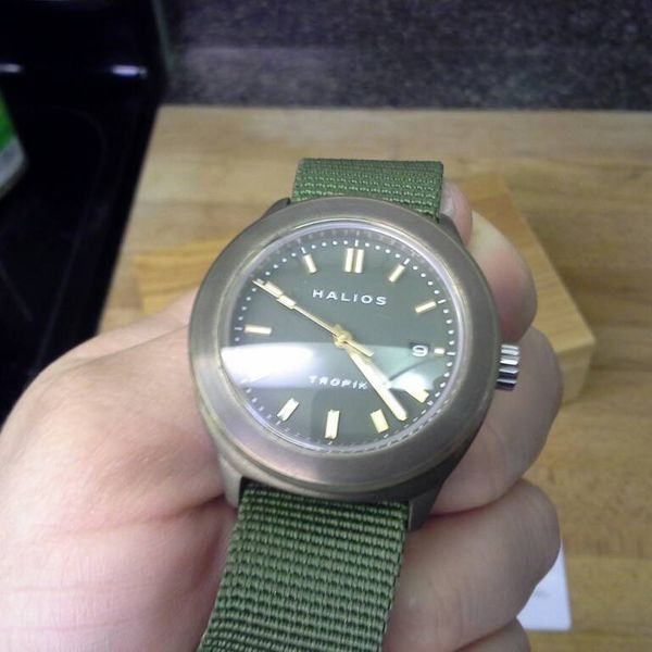 Halios Tropik B Green SOLD!!!! | WatchCharts Marketplace