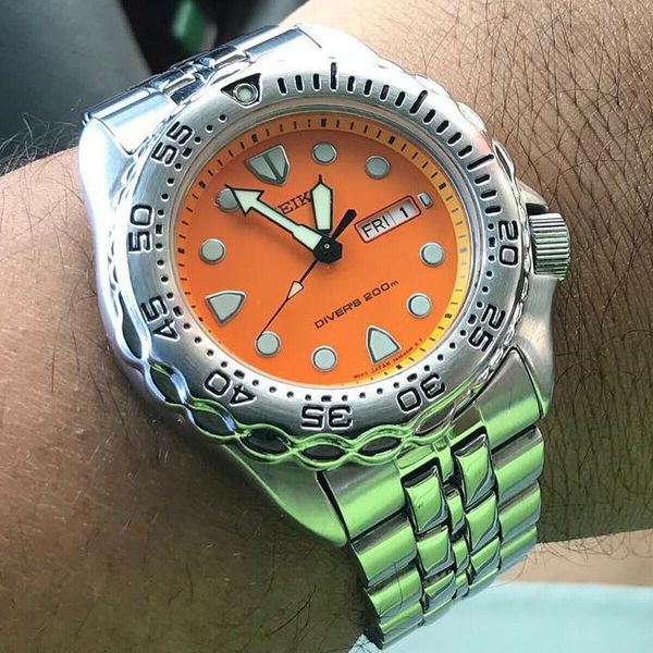 FS: Seiko SHC051 Orange Dive Watch Scuba | WatchCharts