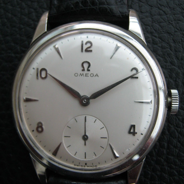 Rare Omega Cal. 267, Vintage, 1950s. Stainless Steel. Near Mint ...