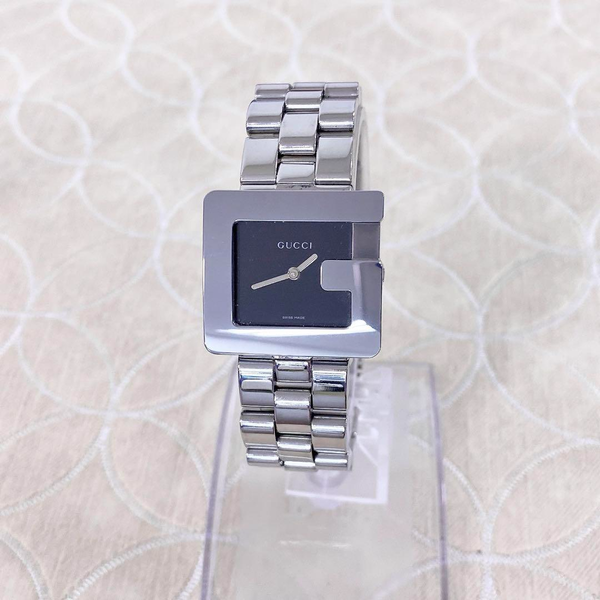 GUCCI G Face 3600J Black Dial Quartz Men Watch Used Working New Battery ...