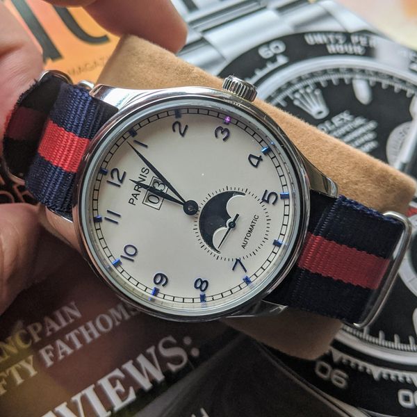 [WTS] Parnis Moonphase! Discontinued | WatchCharts Marketplace