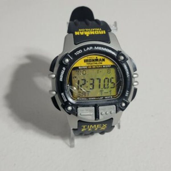 Timex Jocko Willink Ironman Triathlon Flix 100 Lap Yellow T66801 ...