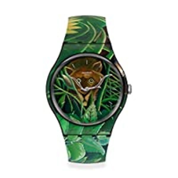 [Swatch] Watch Swatch SWATCH MOMA SUOZ333 Green | WatchCharts