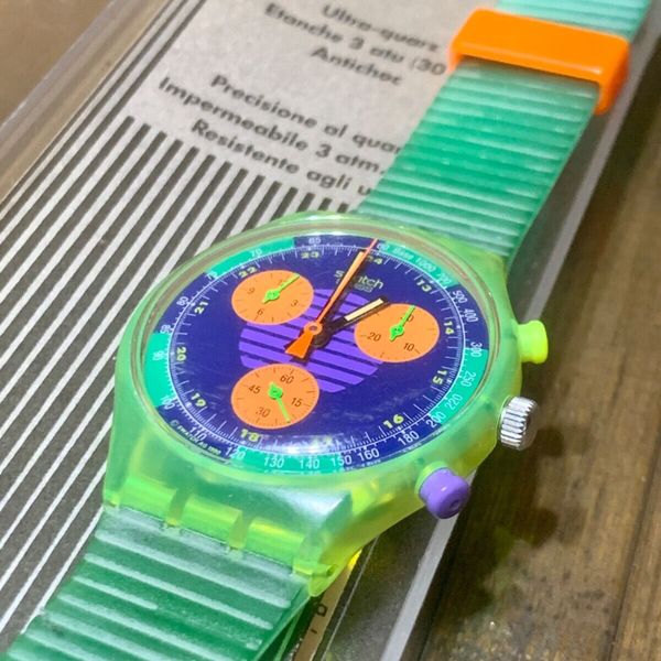 Swatch Chrono Neo Wave SCJ100 Vintage Anni 90 | WatchCharts Marketplace