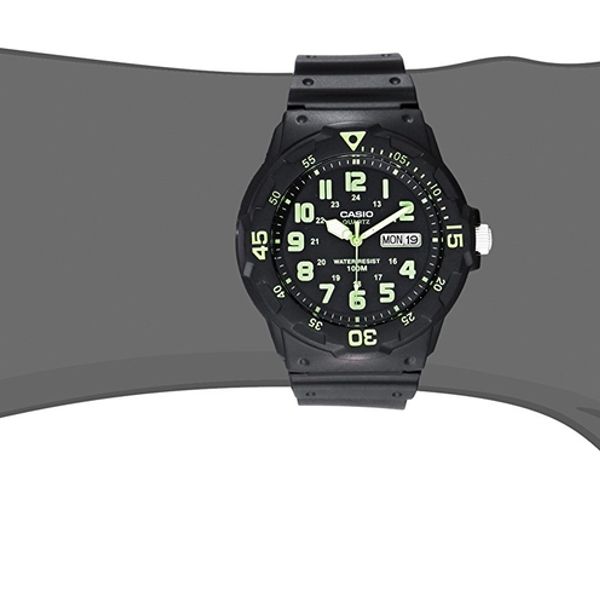 Casio Men's MRW200H-3BV Dive Style Neo-Display Sport Watch ...