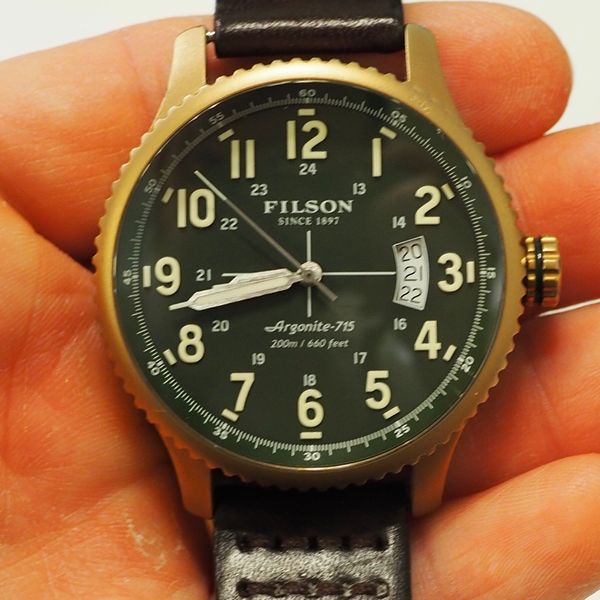 [WTS] Filson Mackinaw Field Watch | WatchCharts Marketplace