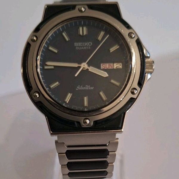 Vintage Seiko Silverwave 6433â 602A Mens Quartz Watch - April 1982 ...