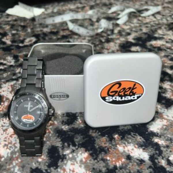 RARE Geek Squad Fossil Watch | WatchCharts Marketplace