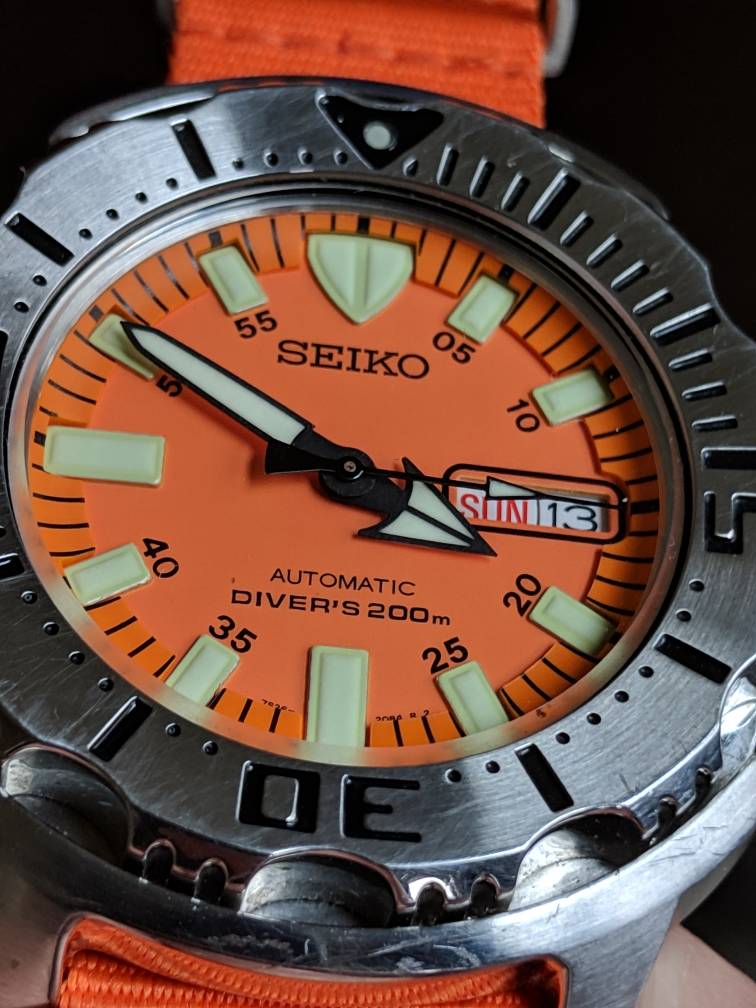 Seiko SKX781 Orange Monster | WatchCharts Marketplace