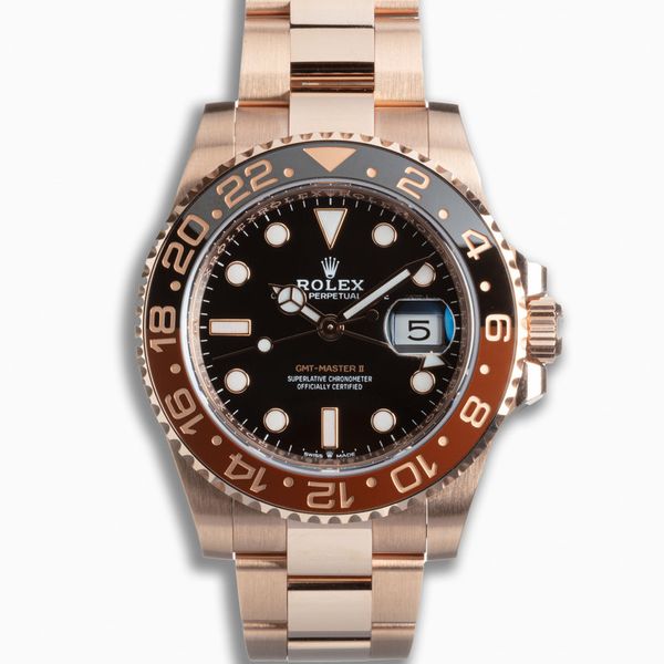 FS: 2020 Rolex 18k Rose Gold GMT Master II 126715CHNR with Box & Card ...
