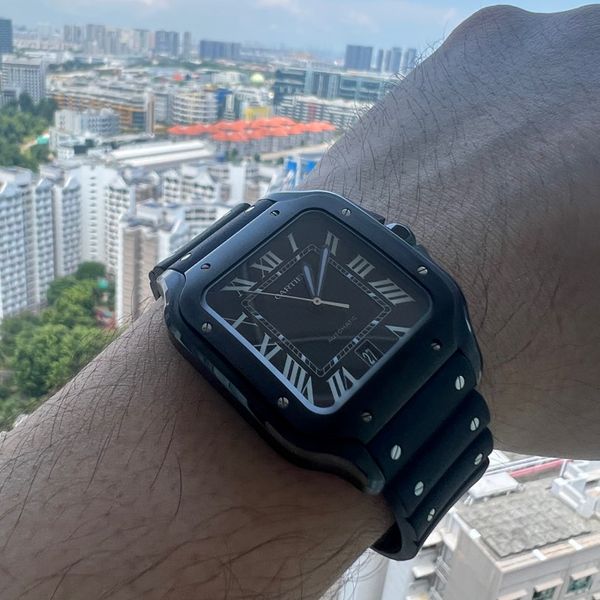 Cartier - WSSA0039 ADLC Santos De Cartier Large | WatchCharts Marketplace