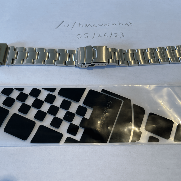 [WTS] 20mm Strapcode Super-O Boyer Straight End Bracelet | WatchCharts