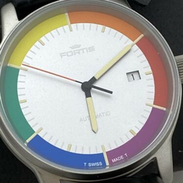 Fortis 40 mm Art Edition watch by Gerd Winner, Model 595.10.32 WI L.01 ...