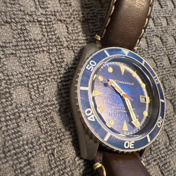 Spinnaker Wreck SP-5089 Diver Watch Blue Dial Blue Bezel | WatchCharts ...