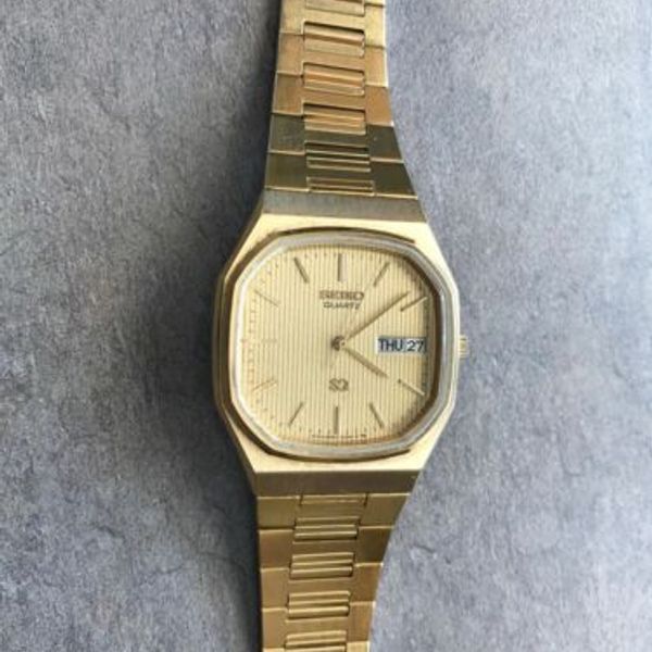 Vintage Seiko mens dress watch 6923-5269 new battery Japan day/date Runs Great Q | WatchCharts ...