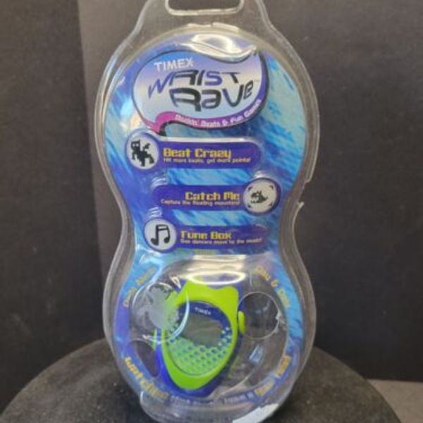 VINTAGE Timex Wrist Rave Interactive Children's Watch NIB Sealed NEEDs ...