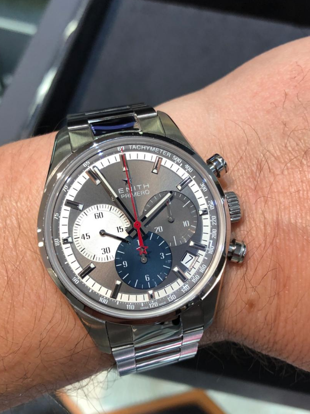 [WTS] Zenith El Primero 38mm Slate dial 03.2150.400 | WatchCharts ...