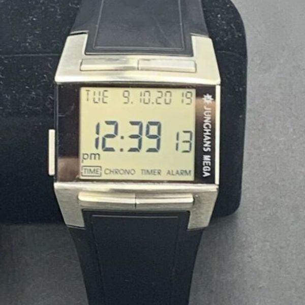 AUTHENTIC JUNGHAN MEGA 1000 RADIO CONTROLLED WATCH M26 4802 806 MADE IN ...